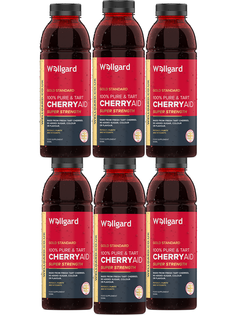 CherryAid 100% Pure Tart Cherry Concentrate 500ml - Wellgard