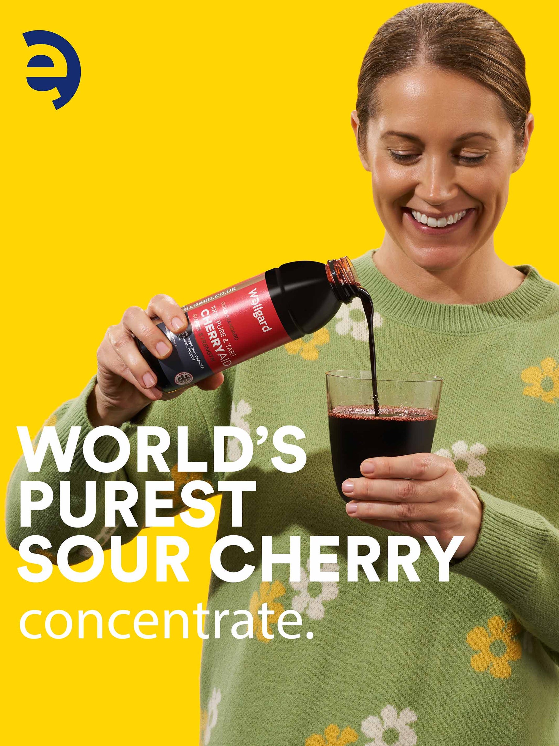 100% Pure Sour Cherry Juice 500ml - Wellgard
