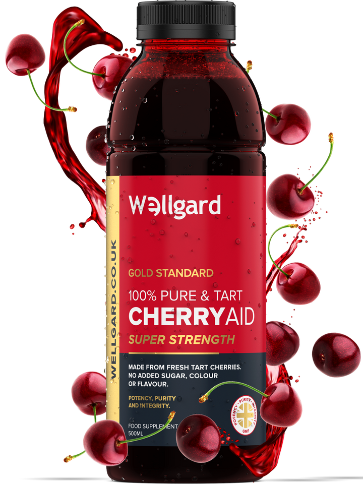 CherryAid 100% Pure Tart Cherry Concentrate 500ml - Wellgard