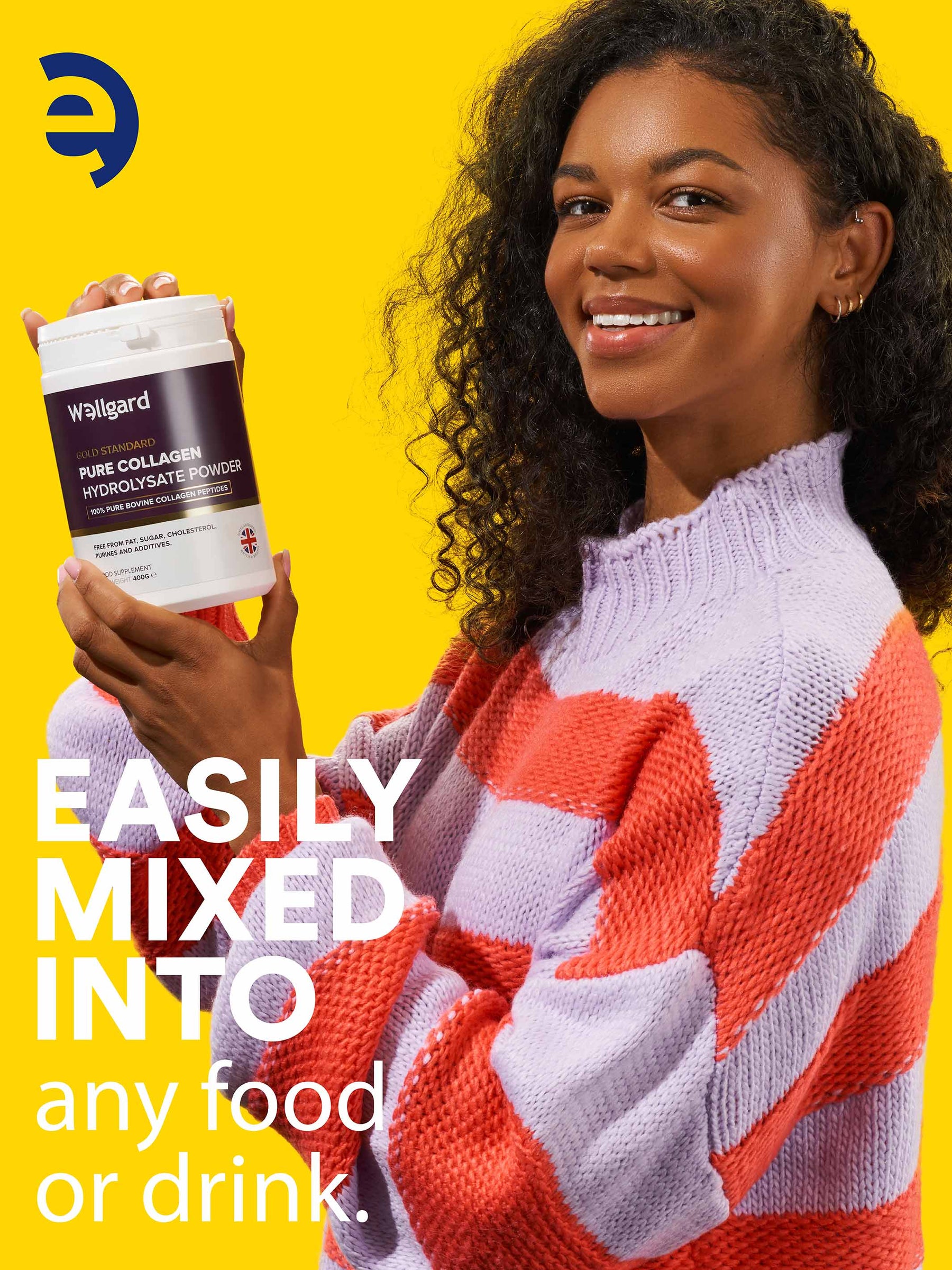 Collagen Powder, Bovine Collagen Supplement, Halal, Kosher - Wellgard