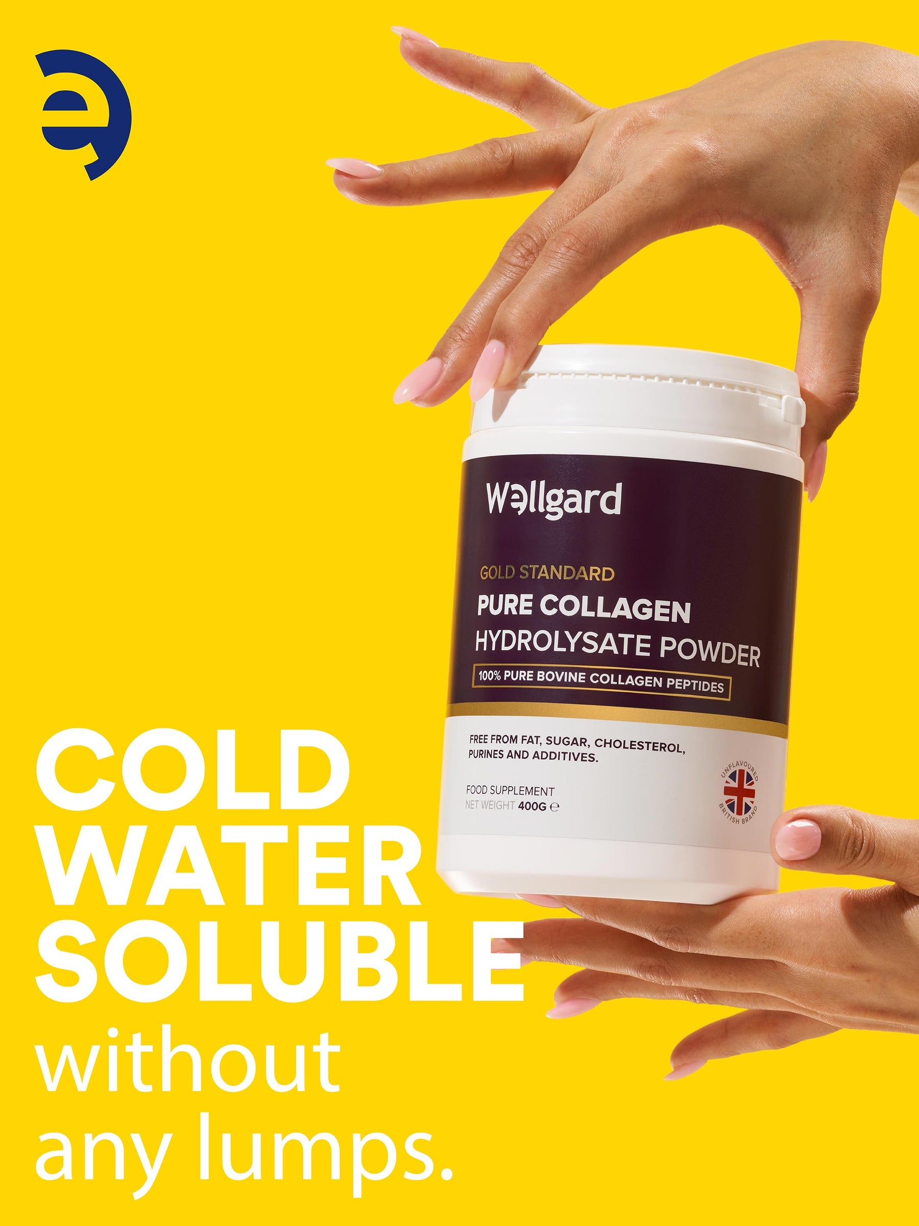 Collagen Powder, Bovine Collagen Supplement, Halal, Kosher - Wellgard