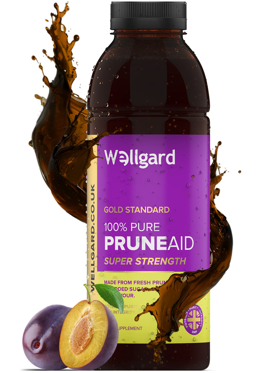 PruneAid, 100% Pure Prune Juice 500ml - Wellgard